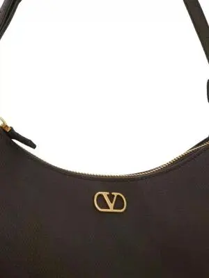 Valentino Garavani Vlogo Signature Shoulder Bag - Brown