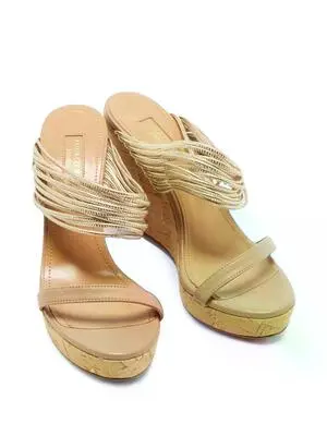 AQUAZZURA Rendez Vous Wedge Sandals