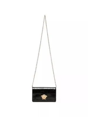 Versace Mini Medusa '95 Croc-effect Shoulder Bag