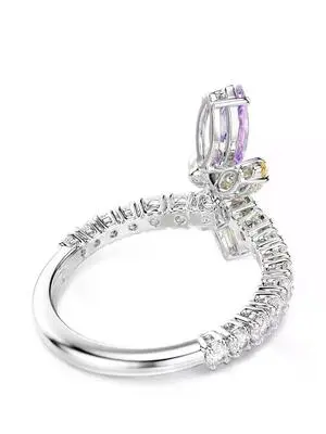 SWAROVSKI X Ariana Grande Butterfly-motif Crystal-embellished Ring