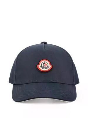 Moncler Logo-patch Baseball Cap - Blue