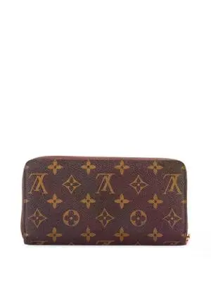 LOUIS VUITTON Zippy Wallet Monogram Canvas Small Wallets
