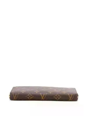 LOUIS VUITTON Zippy Wallet Monogram Canvas Small Wallets - Brown