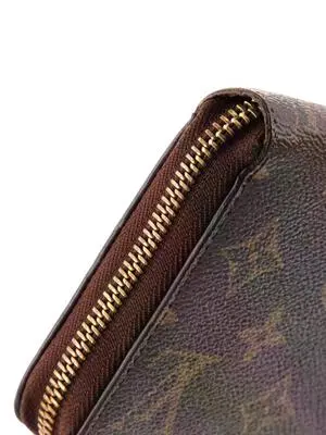 LOUIS VUITTON Zippy Wallet Monogram Canvas Small Wallets - Brown