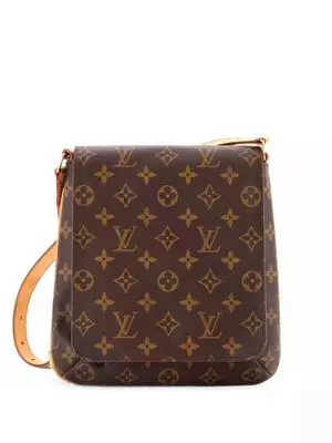 LOUIS VUITTON Musette Salsa Handbag Monogram Canvas Pm Shoulder Bag - Brown