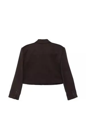 GESTUZ Cropped Single-breasted Jacket