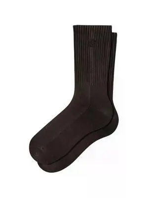 Carhartt Work In Progress Lambert Logo-embroidered Socks - Brown