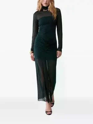 Liu Jo Long Tulle Dress With Rhinestones