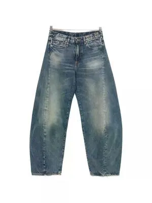 R13 Janine Wide-leg Jeans