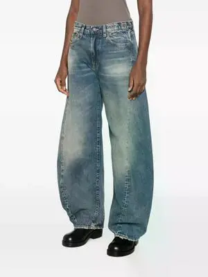 R13 Janine Wide-leg Jeans