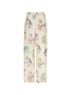 Moschino Belted Pants For Women