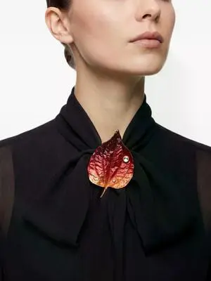 ANABELA CHAN Autumn Leaf Brooch