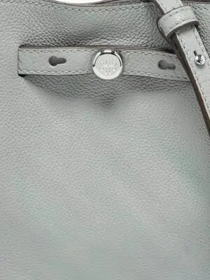 Tory Burch Mini Romy Leather Bucket Bag - Blue