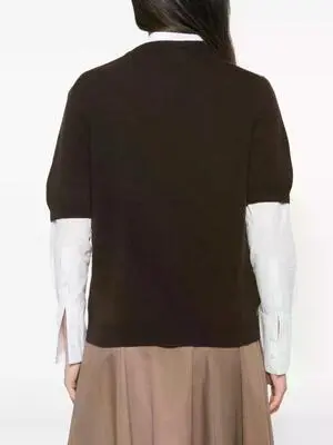 Prada Argyle-knit Sweater