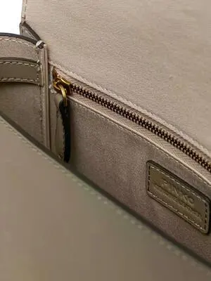 Pinko Love Birds Leather Shoulder Bag