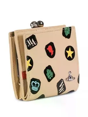 VIVIENNE WESTWOOD Graphic-print Orb-plaque Wallet