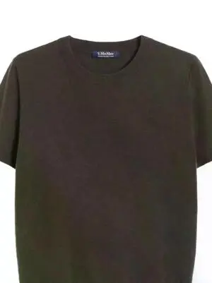 Max Mara Short-sleeve Crew-neck Sweater - Green