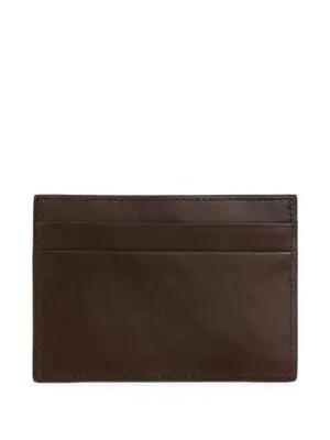Palm Angels Logo-print Leather Card Holder