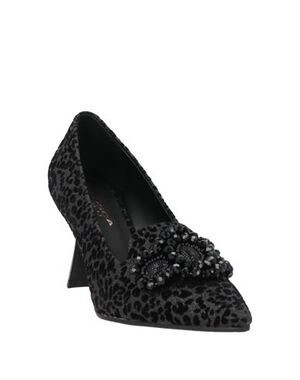TOSCA BLU Leopard-print Crystal Embellished Pumps