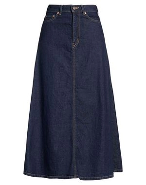 BEAMS Denim Skirt Size Cotton