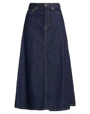 BEAMS Denim Skirt Size Cotton