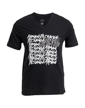 Armani Exchange T-shirt Size Cotton - Black