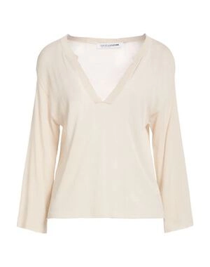 European Culture V-neck Long Sleeve Sweater