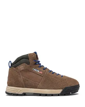 AUTRY Malga Leather Hiking Boots - Brown