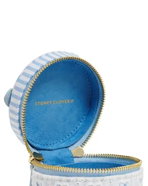Stoney Clover Lane Pit Stop In Provence Mini Top Handle Pill Case