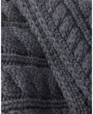 Prada Wool Scarf - Grey