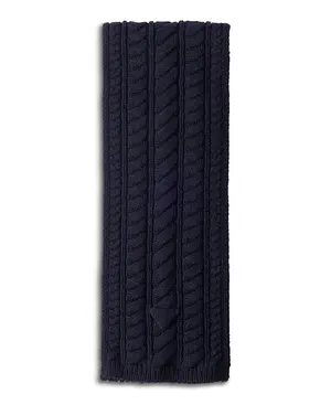 Prada Wool Scarf Navy