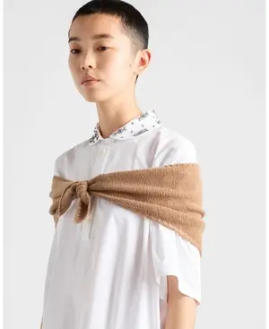 Prada Cashmere Shawl - Camel Brown
