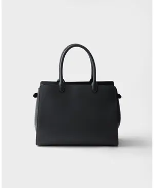 Prada Prelude Leather Top Handle Bag