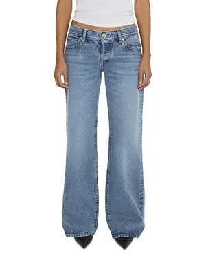 FRAME The Pixie Low Rise Bootcut Jeans - Rapture