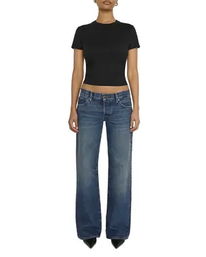 FRAME The Pixie Low Rise Bootcut Jeans