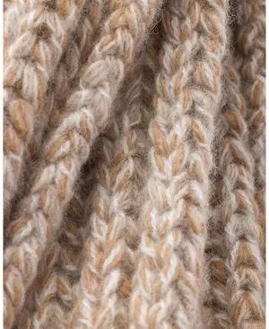Prada Wool And Mouline Cashmere Scarf
