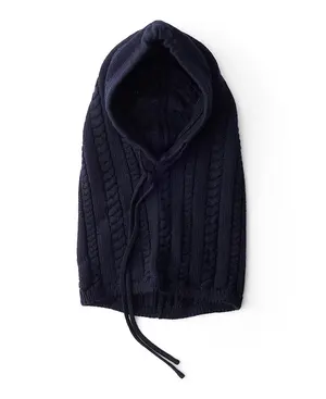 Prada Wool Balaclava - Blue
