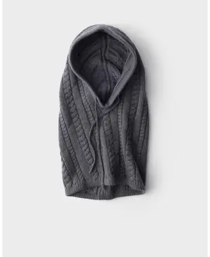 Prada Wool Balaclava - Grey