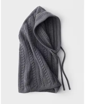 Prada Wool Balaclava - Grey