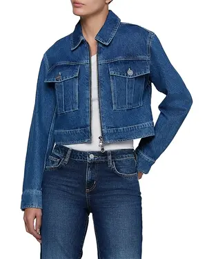 L'Agence Micah Oversized Jean Jacket - Goleta