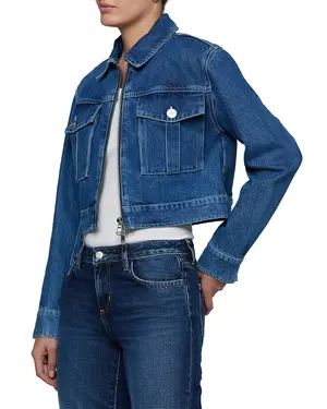 L'Agence Micah Oversized Jean Jacket