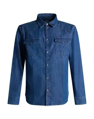 DONDUP Denim Shirt Size Cotton, Elastane