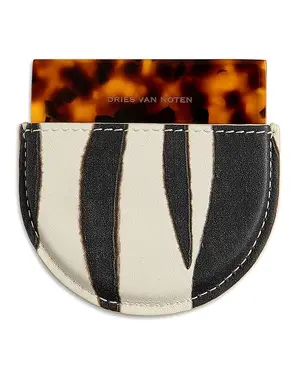 Dries Van Noten Yellow Mirror Tortoise Shell