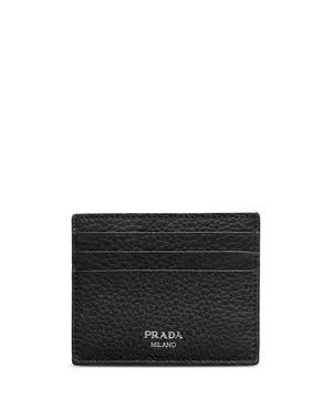 Prada Leather Card Holder