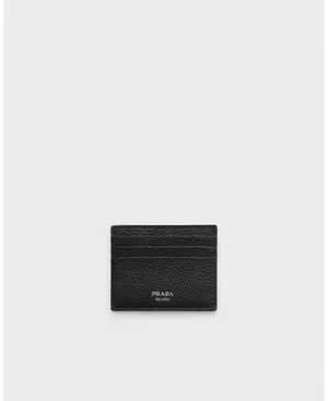 Prada Leather Card Holder