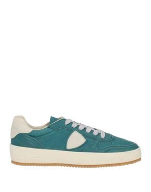 Philippe Model Sneakers Deep Teal Size Leather