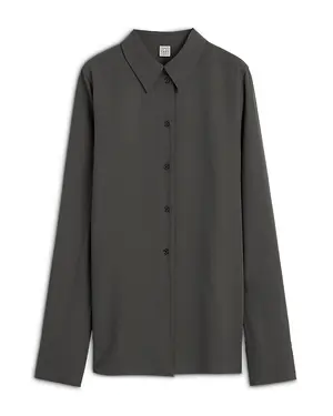 TOTEME Slim Fit Lightweight Shirt