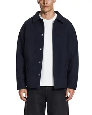 NANA JUDY Park Avenue Relaxed Fit Button Jacket