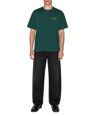 NANA JUDY Relaxed Fit Manoir Graphic Tee - Emerald