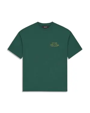 NANA JUDY Relaxed Fit Manoir Graphic Tee - Emerald